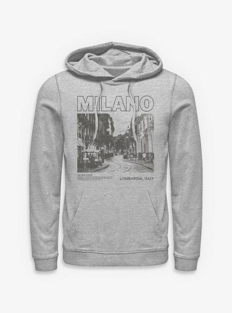 Milano Lombardia Italy Hoodie - GREY | Hot Topic