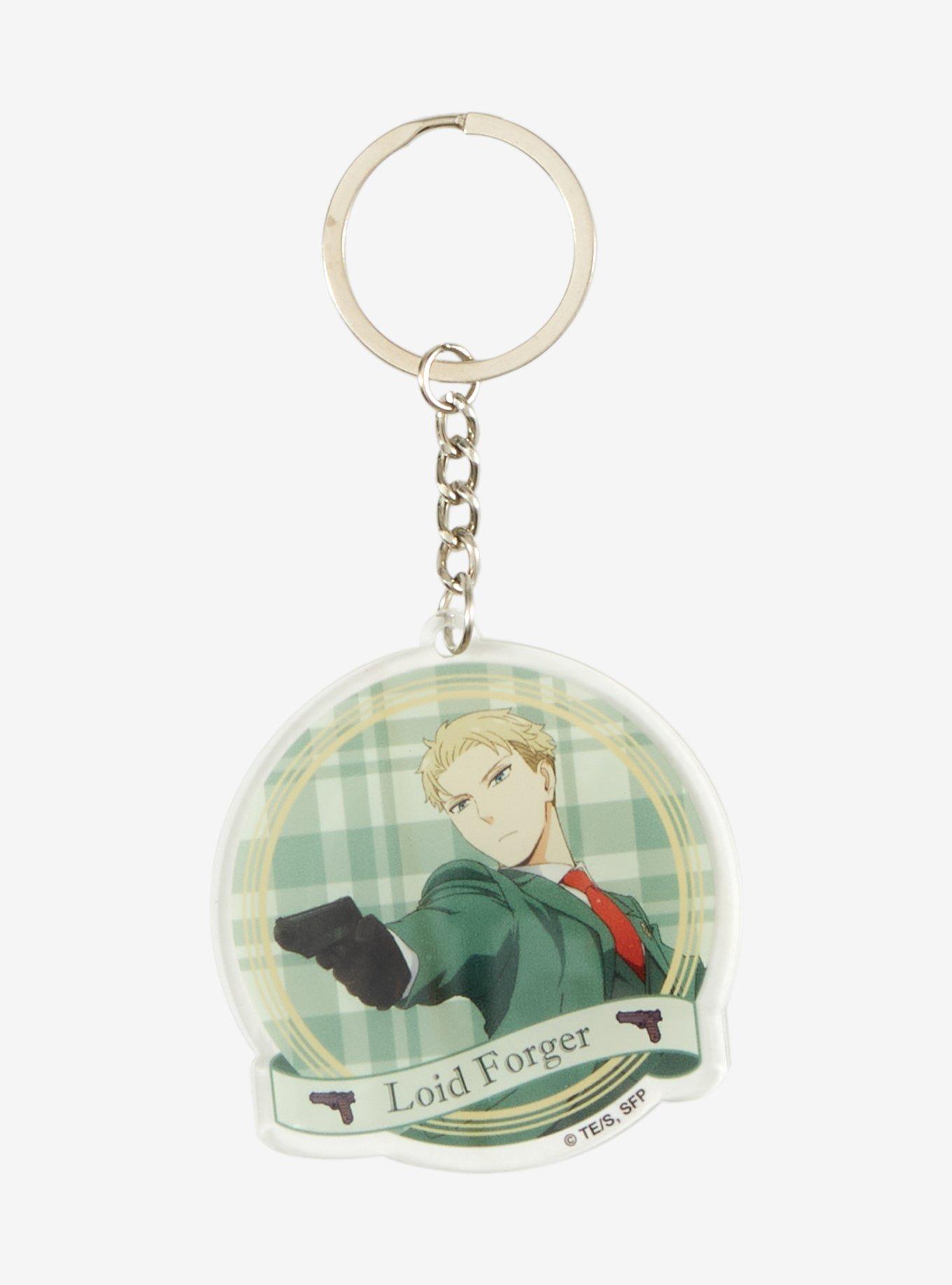 Spy X Family Loid Plaid Acrylic Keychain | Hot Topic