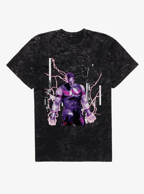 Marvel Comics Wonder Man Lightning T-Shirt Hot Topic Exclusive - BLACK ...