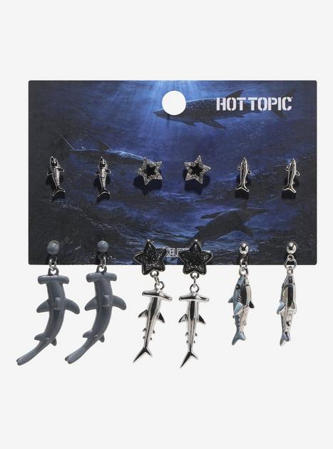 Shark Star Earring Set | Hot Topic
