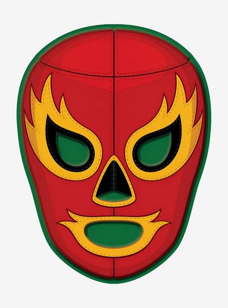 Lucha Libre Red Mask Magnet | Hot Topic