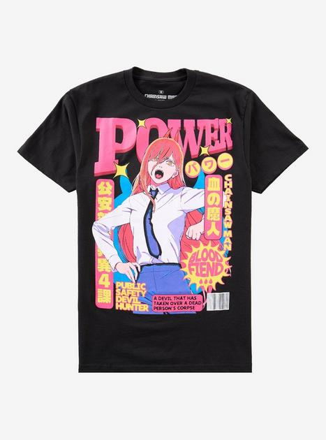 Chainsaw Man Power Magazine Cover T-Shirt | Hot Topic