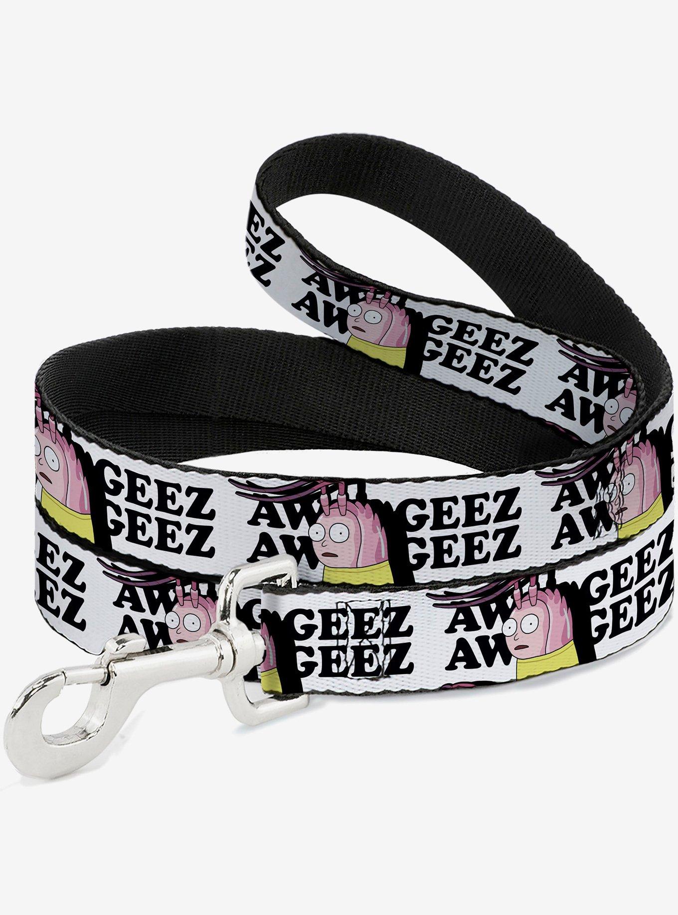 Rick and Morty Shrimp Morty Aw Geez Pose Dog Leash | Hot Topic