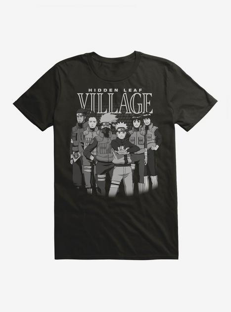 Naruto Shippuden Hidden Leaf Village Shinobi T-Shirt - BLACK | Hot Topic