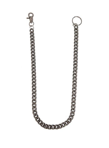 Gunmetal 24" Basic Wallet Chain | Hot Topic