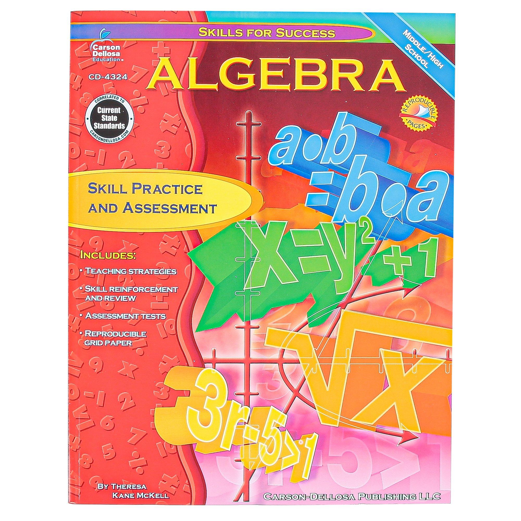 Skills for Success Algebra Reproducible Work Book, Grades 6 to 12 ...