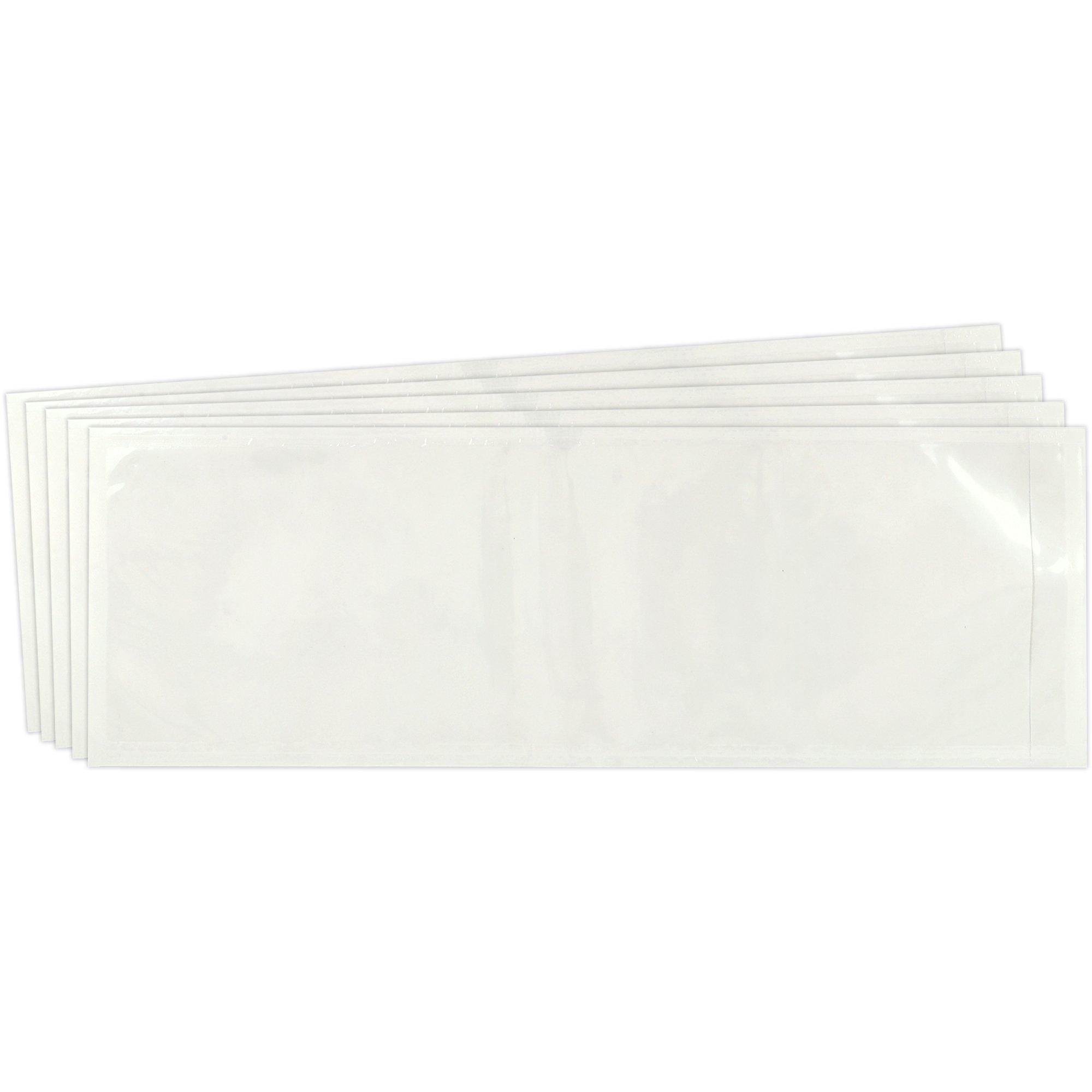 Small Adhesive Name Plate Pockets, Pack of 25 | Mardel | 1509991