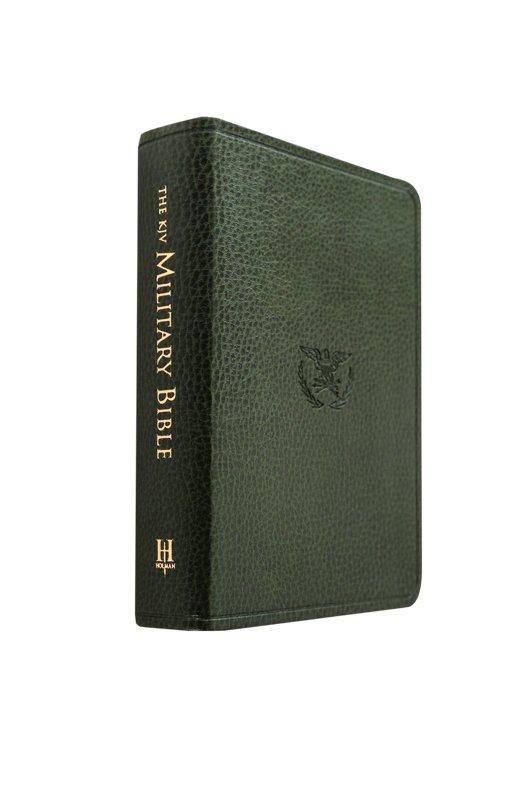 KJV Military Bible, Large Print, Compact Edition, Green | Mardel | 1524255