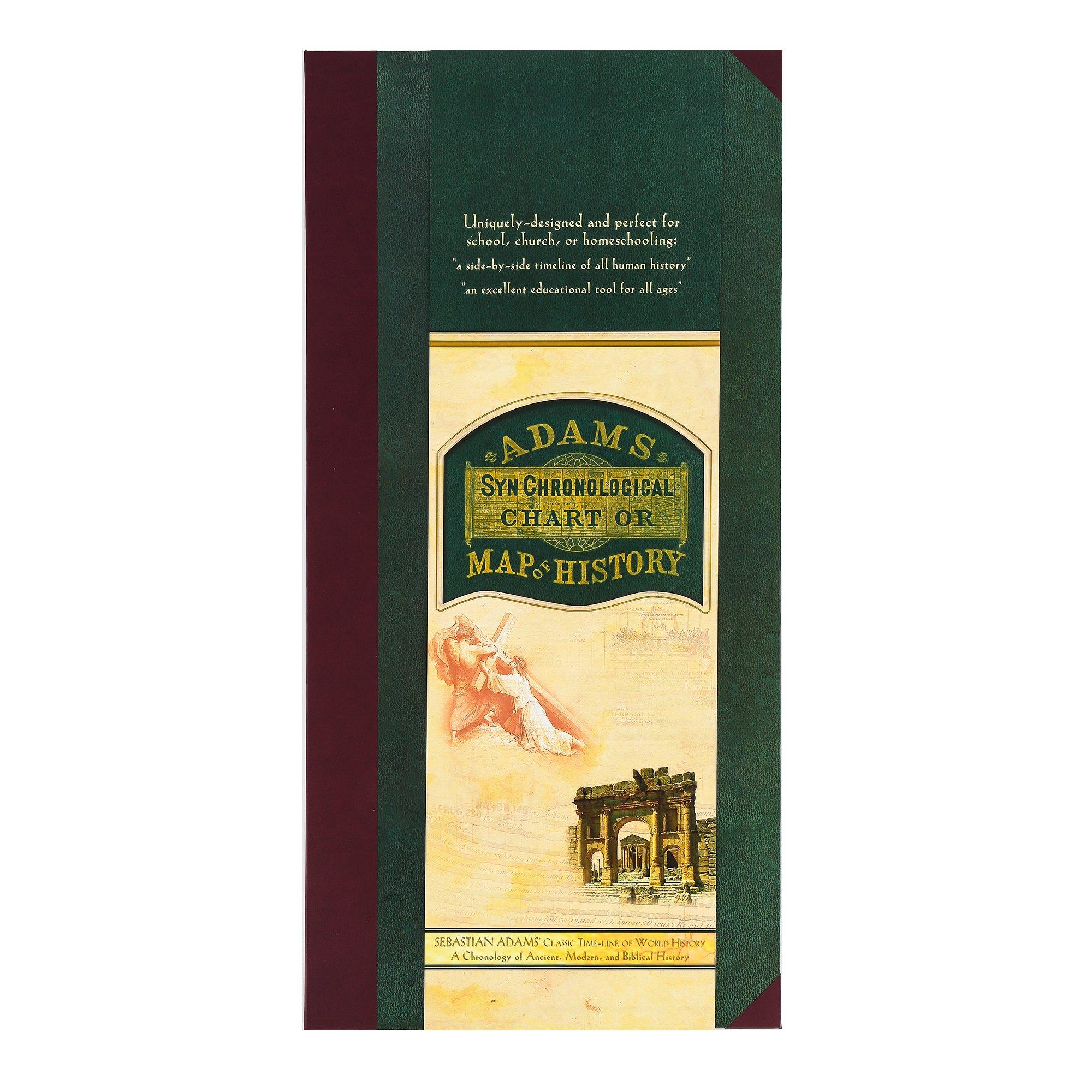 Adams Synchronological Chart or Map of History, Grades 5-12 Adults ...