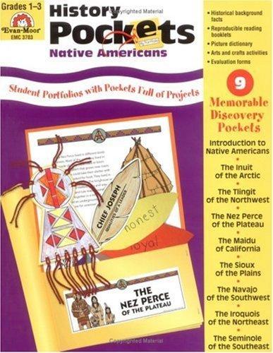 History Pockets Native Americans Teacher Reproducible, Grades 1 to 3 ...