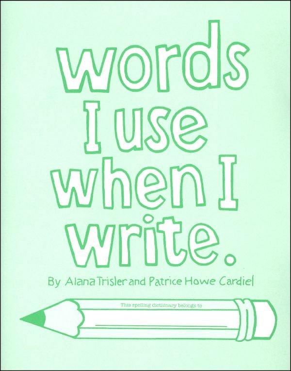 Words I Use When I Write, Grades 1-2 | Mardel | 1998962
