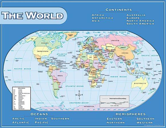 World Map Chart | Mardel | 2028942