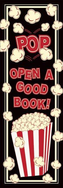 Pop Open A Good Book Bookmarks, 6 x 2 Inches, Pack of 36 | Mardel | 2029551