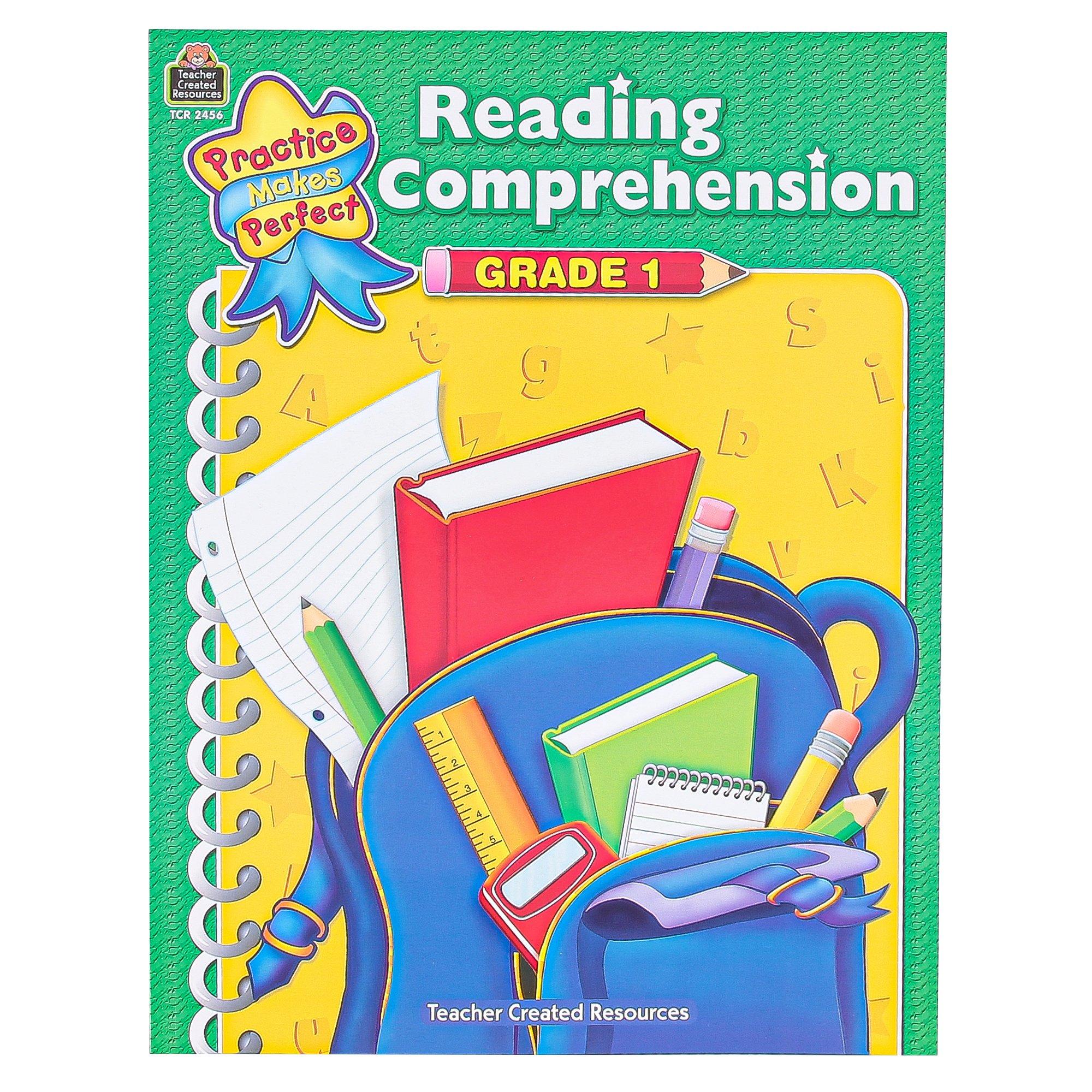 Practice Makes Perfect Reading Comprehension Workbook, Grade 1 | Mardel ...