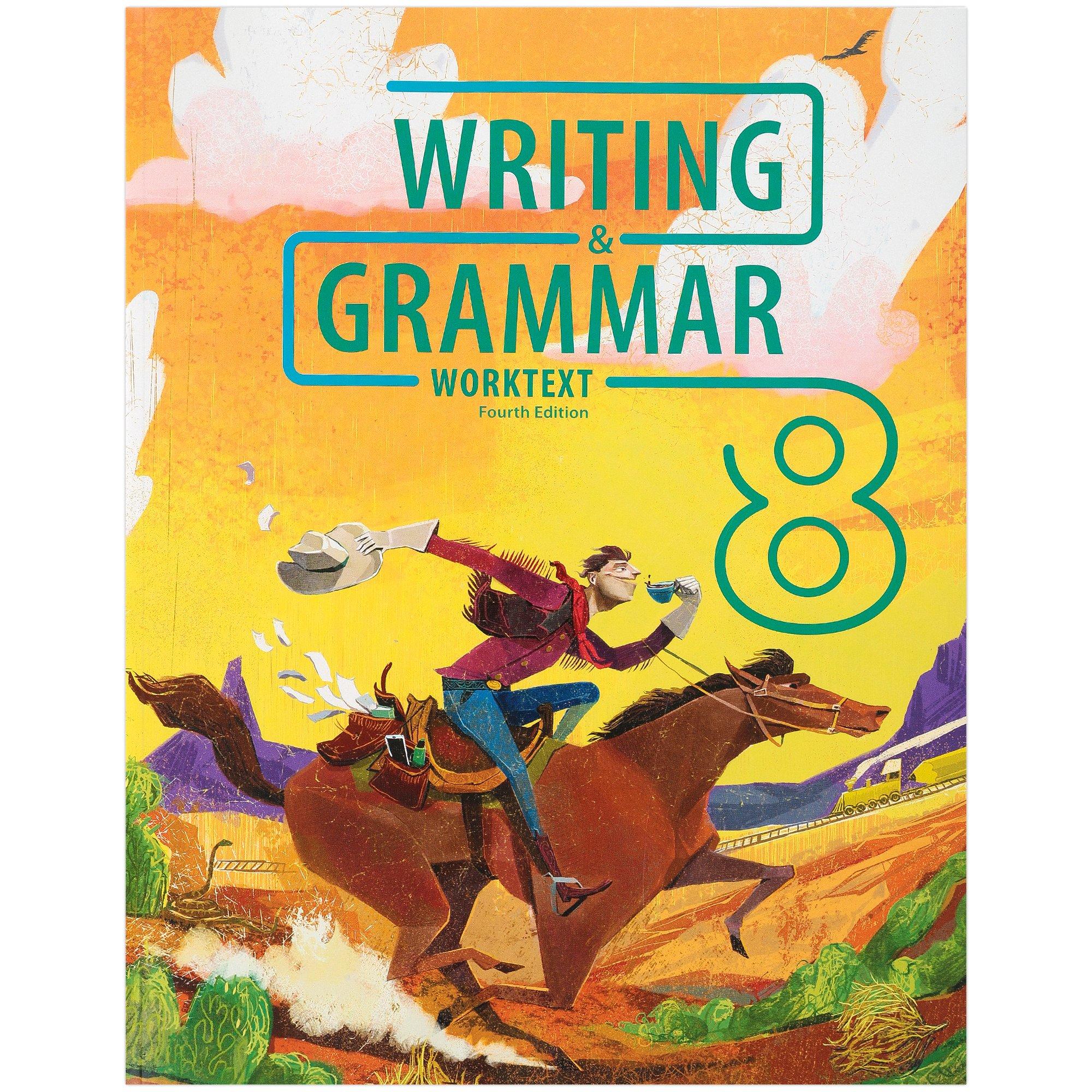 Writing & Grammar 8 Student Worktext, 4th Edition, Grade 8 | Mardel ...