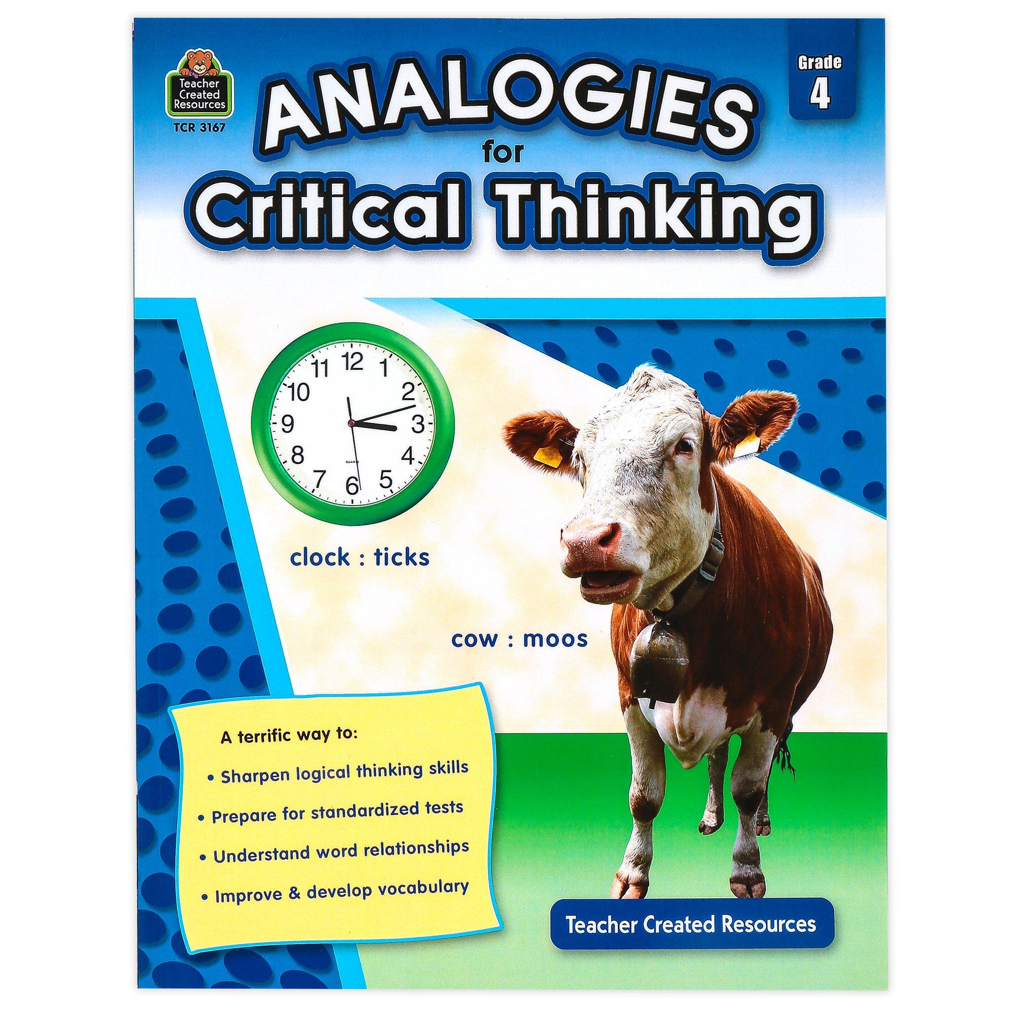 Analogies for Critical Thinking Resource, Grade 4 | Mardel | 2114759