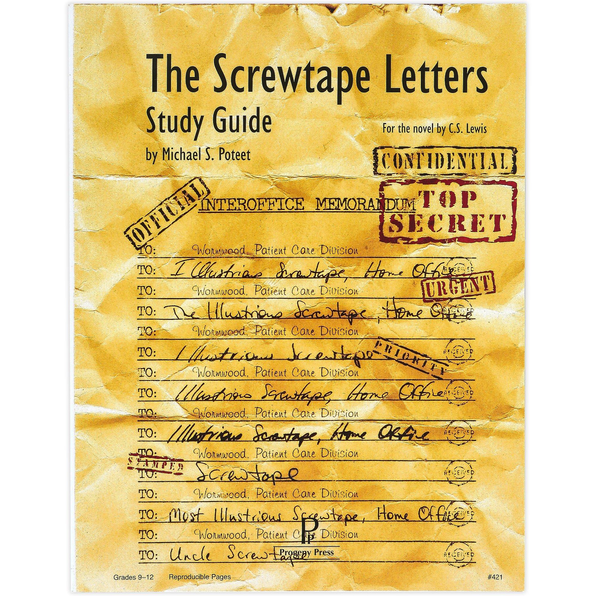 The Screwtape Letters Student Study Guide, Grades 9 to 12 | Mardel ...