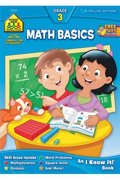 Math Basics Deluxe Edition Workbook, Grade 3 | Mardel | 2585461