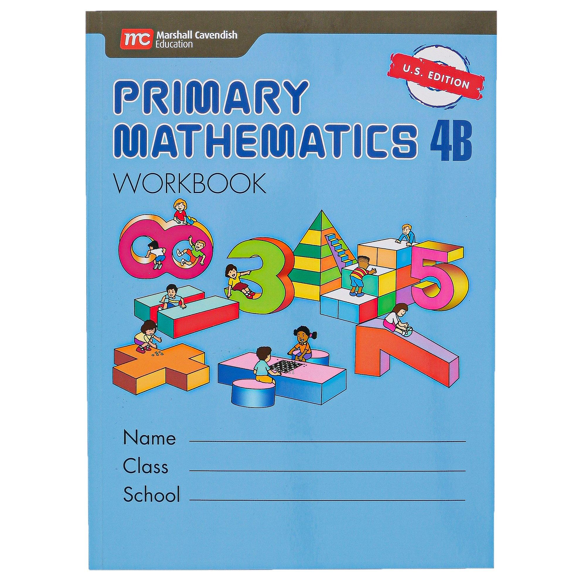 Singapore Math Primary Math Workbook 4B US Edition, Grade 4 | Mardel ...