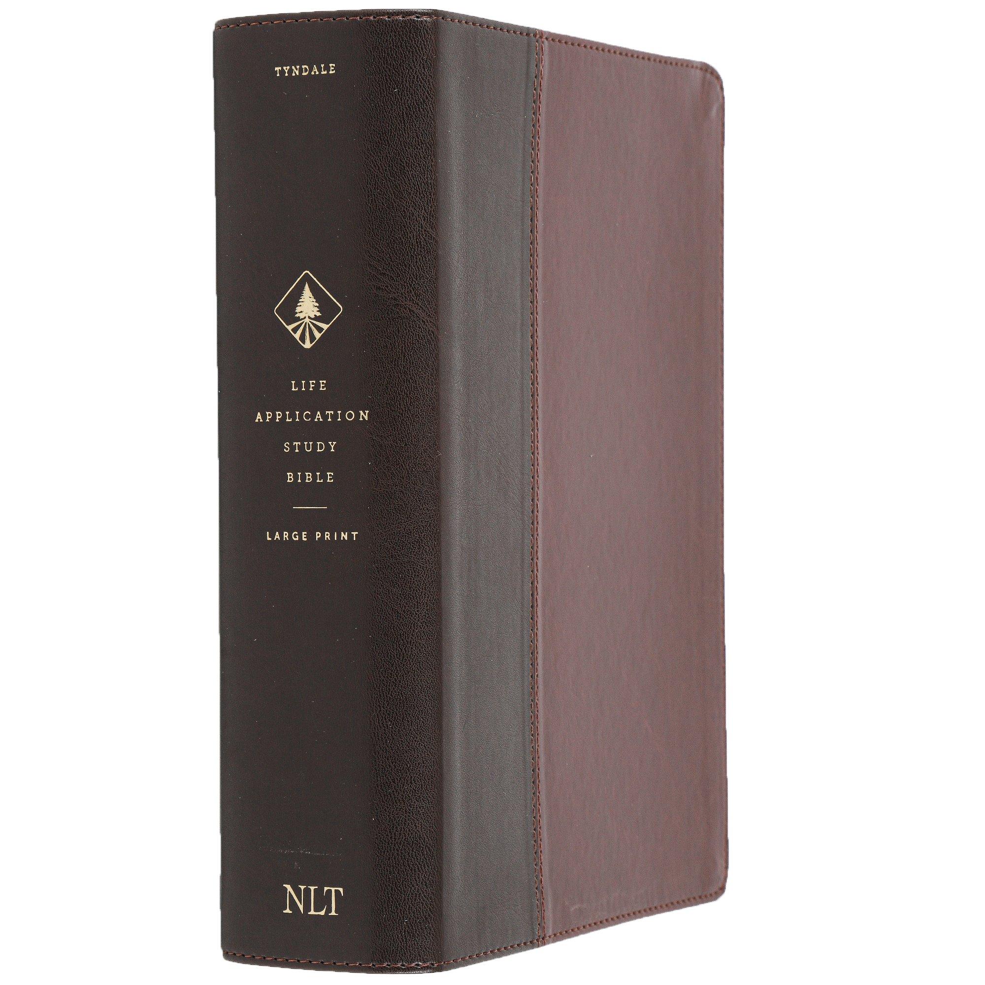 NLT Life Application Study Bible, 3rd Edition, LP, Brown and Tan ...