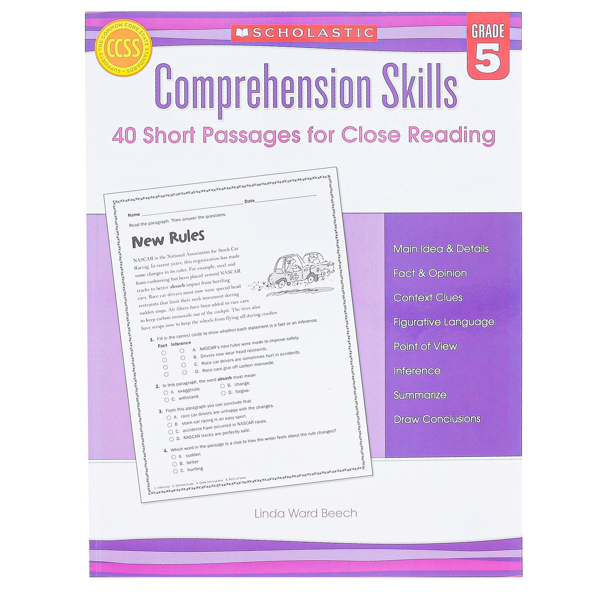 Comprehension Skills: Short Passages for Close Reading | Mardel | 2654283