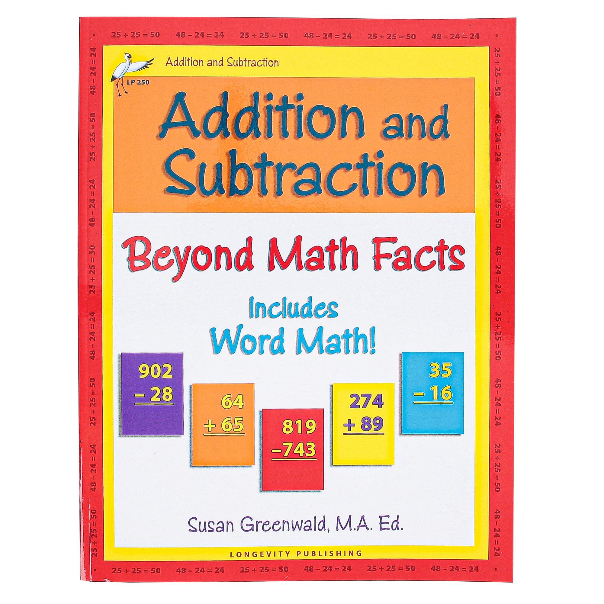 Addition & Subtraction Beyond Math Facts Workbook, Grade 2 | Mardel ...