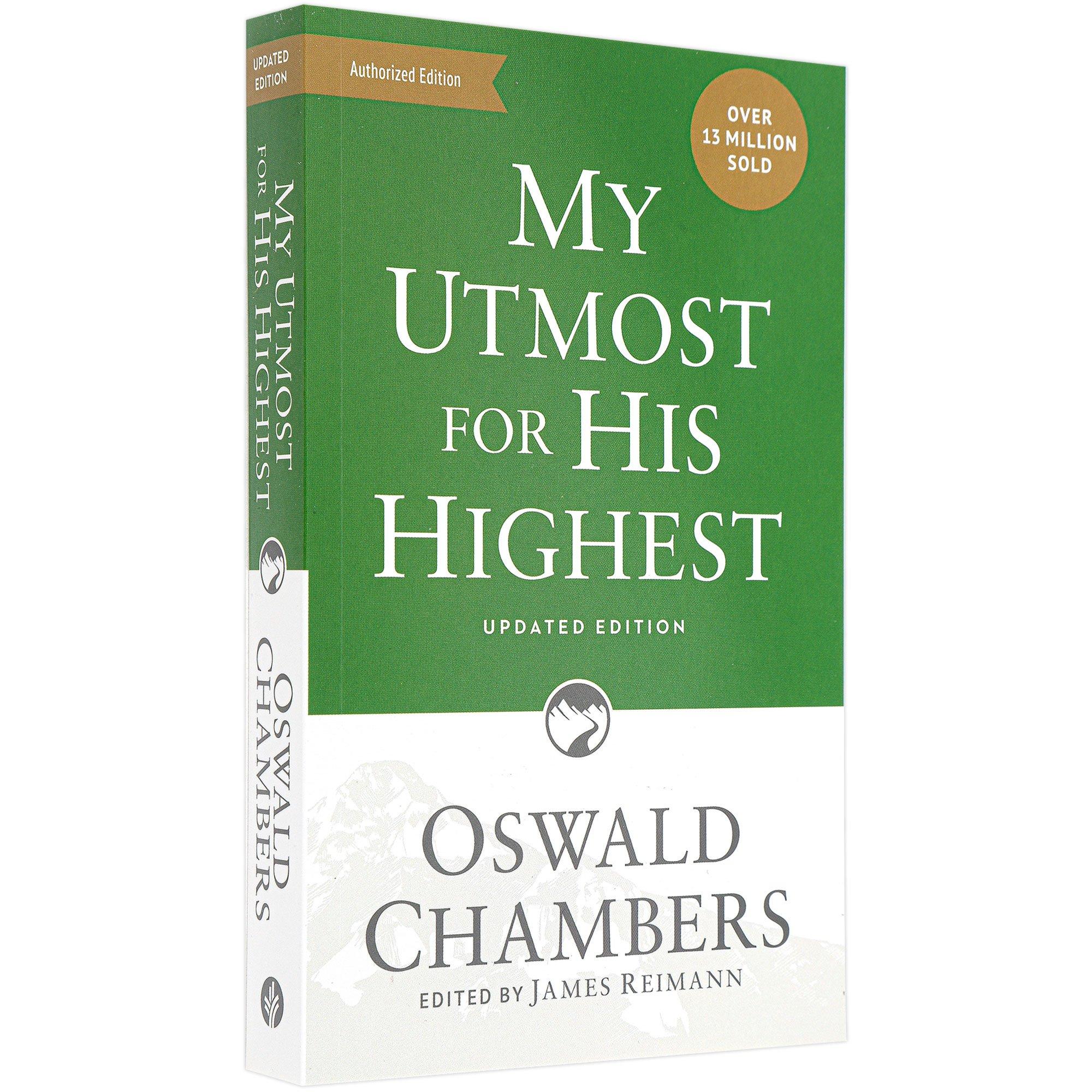 My Utmost for His Highest, Updated Edition, by Oswald Chambers | Mardel ...
