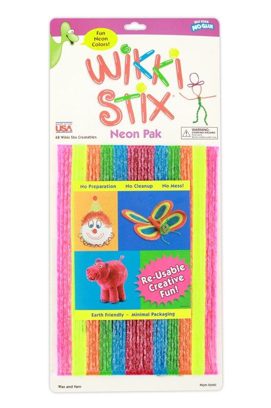 Wikki Stix, Neon Colors Pack, 8 inches, Set of 48 | Mardel | 307520