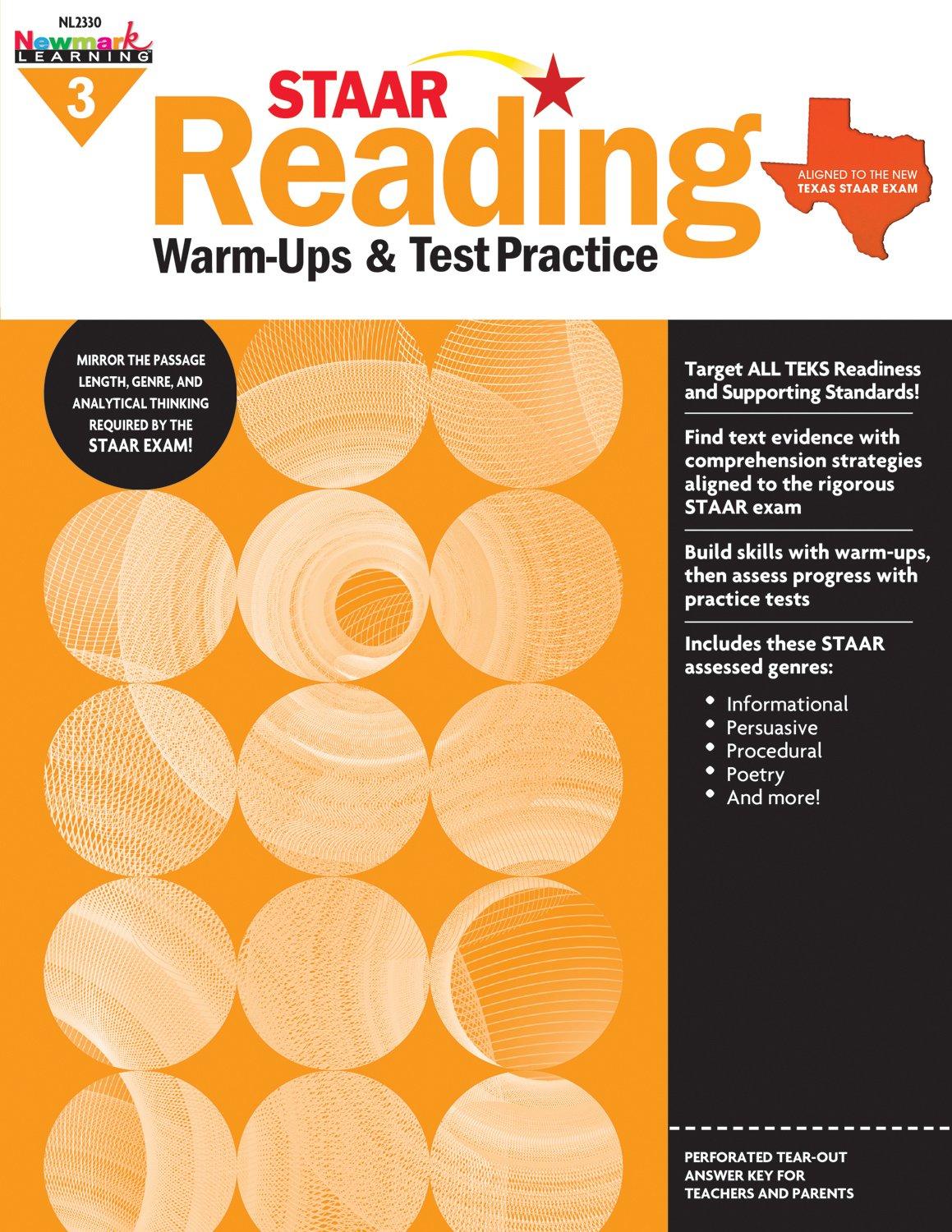 STAAR Reading Warm-Up & Test Practice Grade 3 | Mardel | 3130192