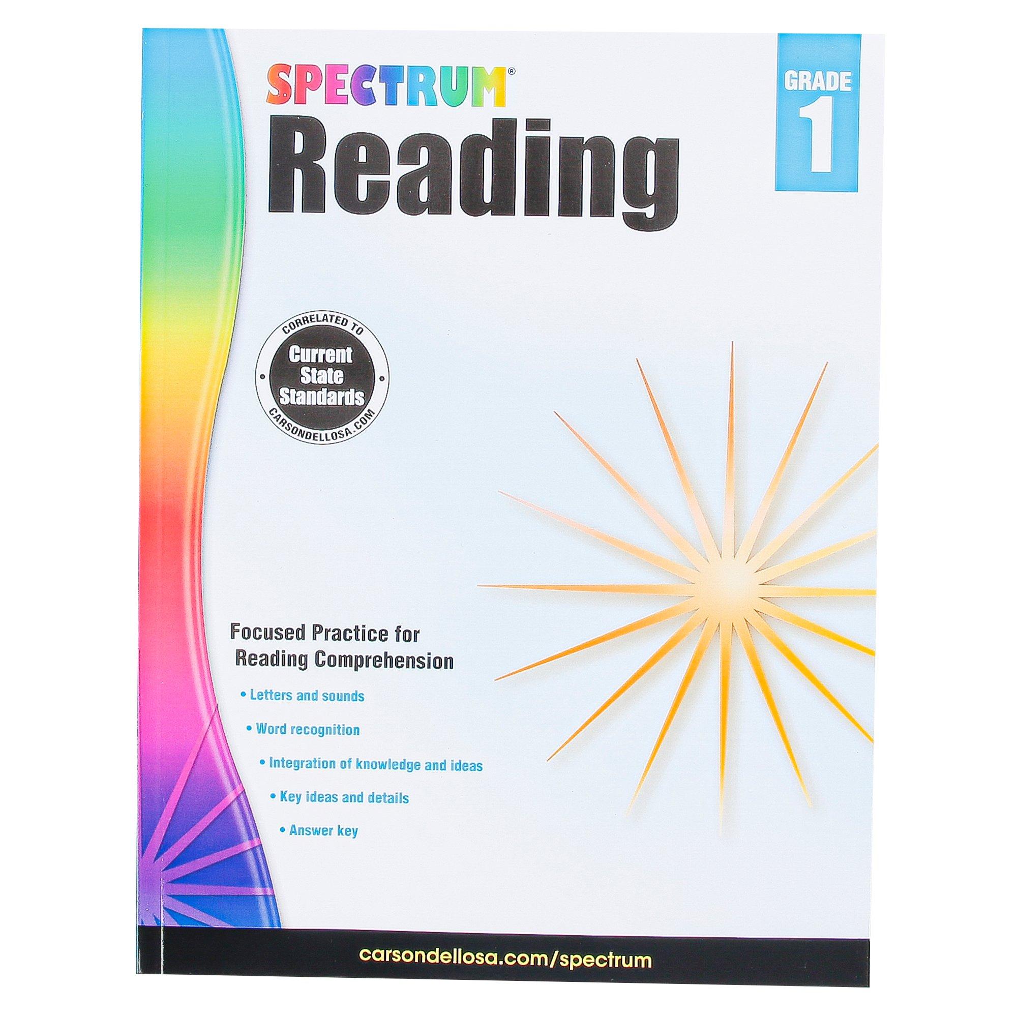 Spectrum Reading Workbook, 158 Pages, Grade 1 | Mardel | 3255841