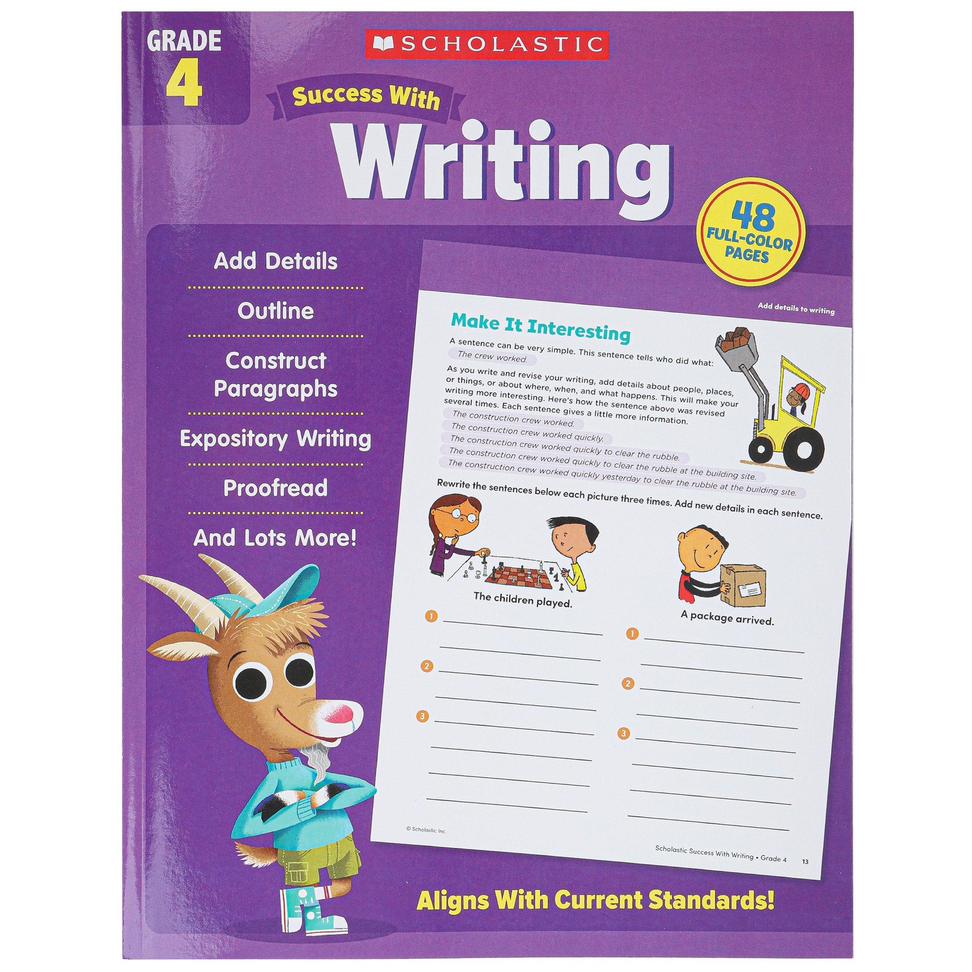 Success With Writing Activity Book, Grade 4 | Mardel | 3358926