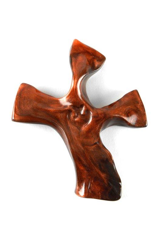 Copper Hand Held Clinging Cross, 4 x 3 Inches | Mardel | 3359601