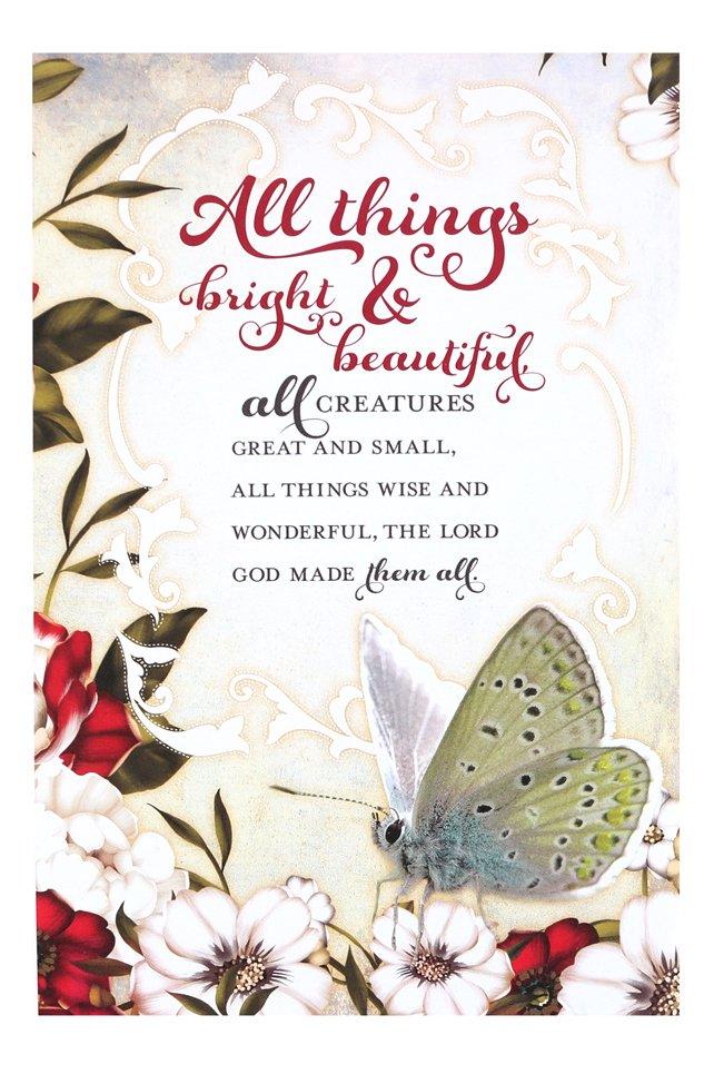 All Things Bright & Beautiful Church Bulletins, 100 Count | Mardel ...