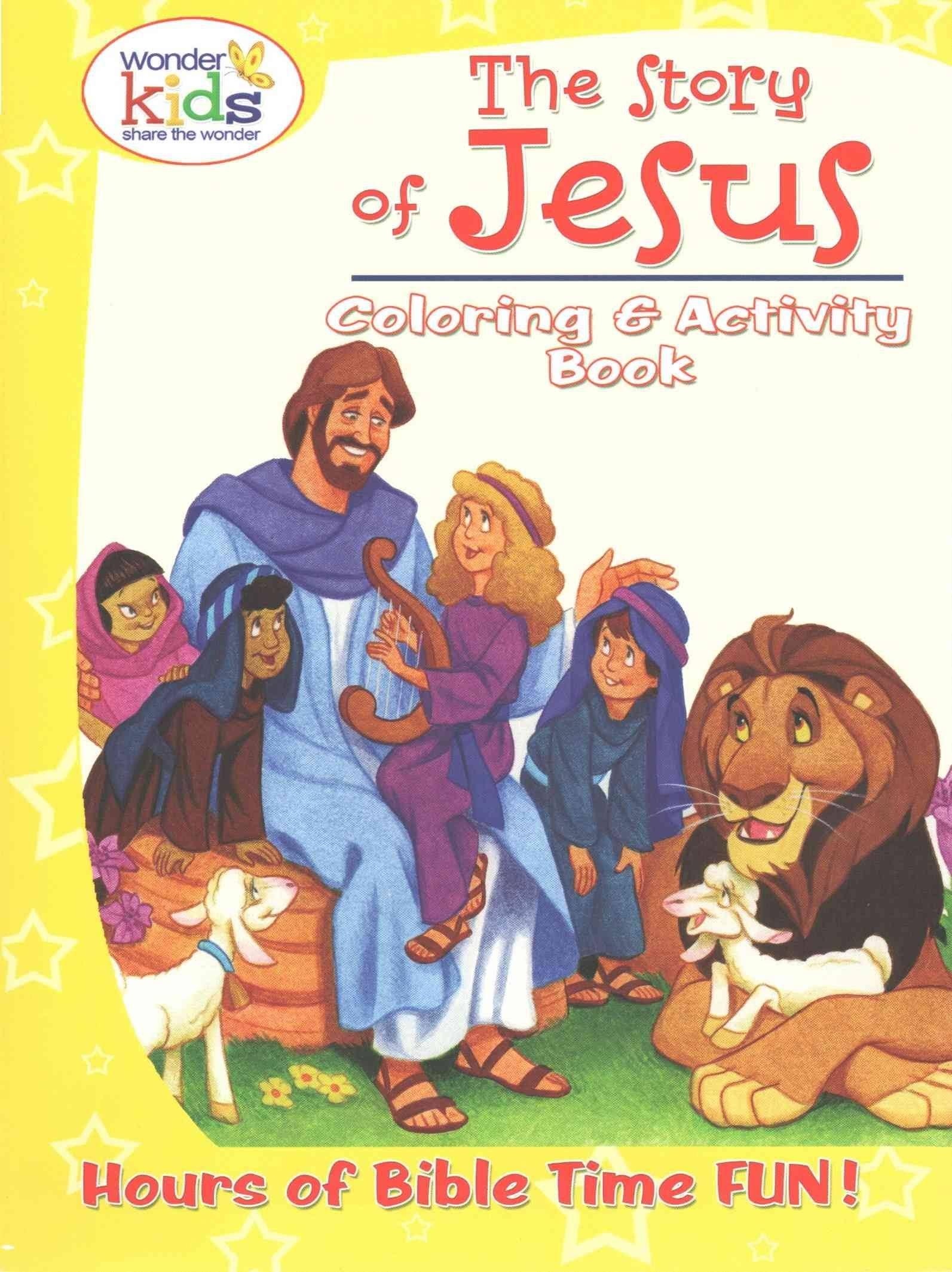 The Story of Jesus Coloring & Activity Book by Wonder Kids | Mardel ...