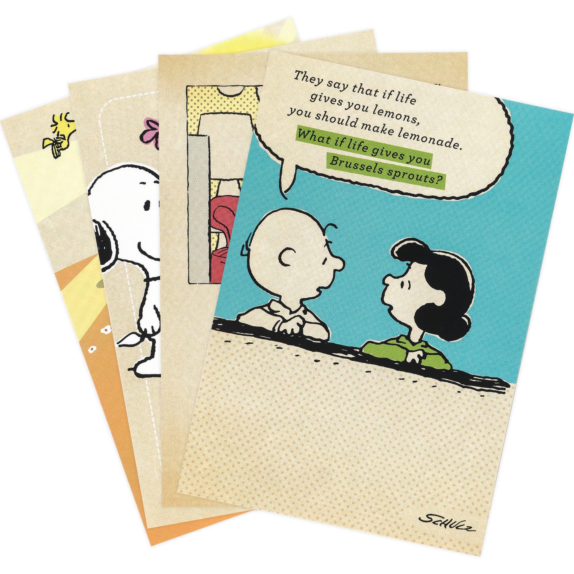 DaySpring, Peanuts Get Well Boxed Cards, 12 Cards with Envelopes ...