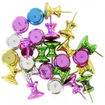 Jumbo Metallic Push Pins, 25 Count | Mardel | 3436318