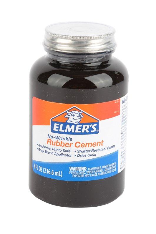 Elmer s No Wrinkle Rubber Cement Multiple Sizes Available Clear Mardel 3440906