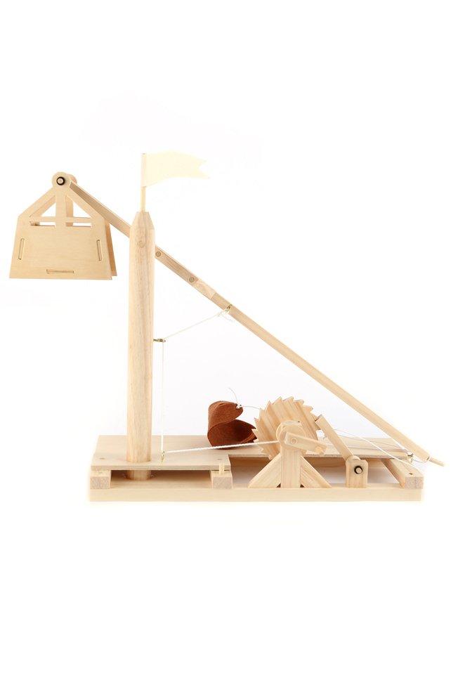 Leonardo da Vinci Trebuchet Kit, 63 Pieces, Ages 8 & up | Mardel | 3446499