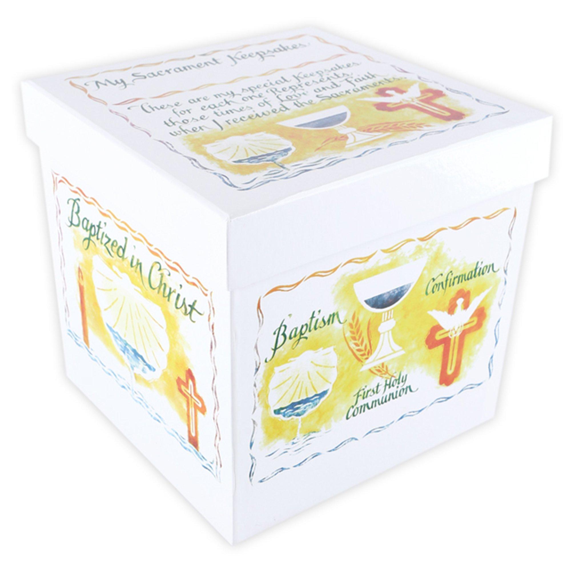 Abbey and CA Gift, Sacrament Keepsake Box, 10 x 9 inches | Mardel | 3480142