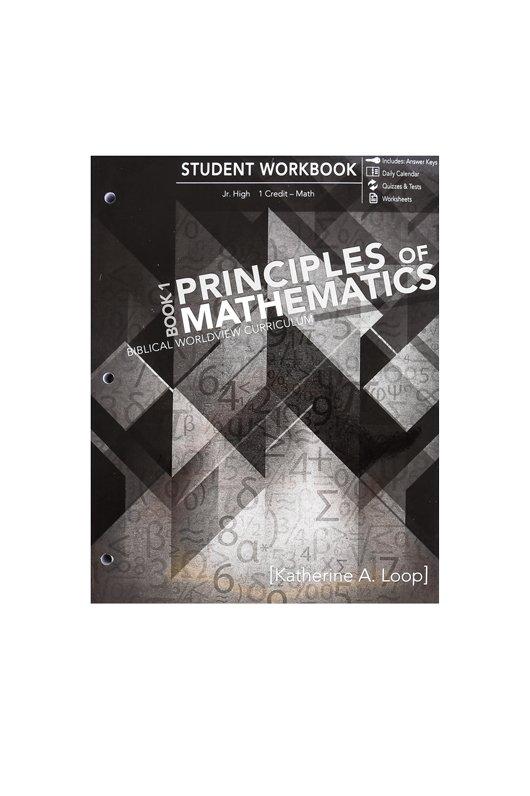 Principles of Mathematics Book 1 Teacher Guide, Grades 7-8 | Mardel ...