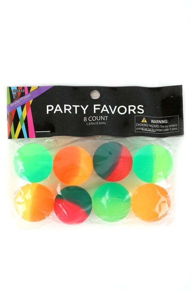 Two Tone Bounce Balls, Pack of 8 | Mardel | 3498771
