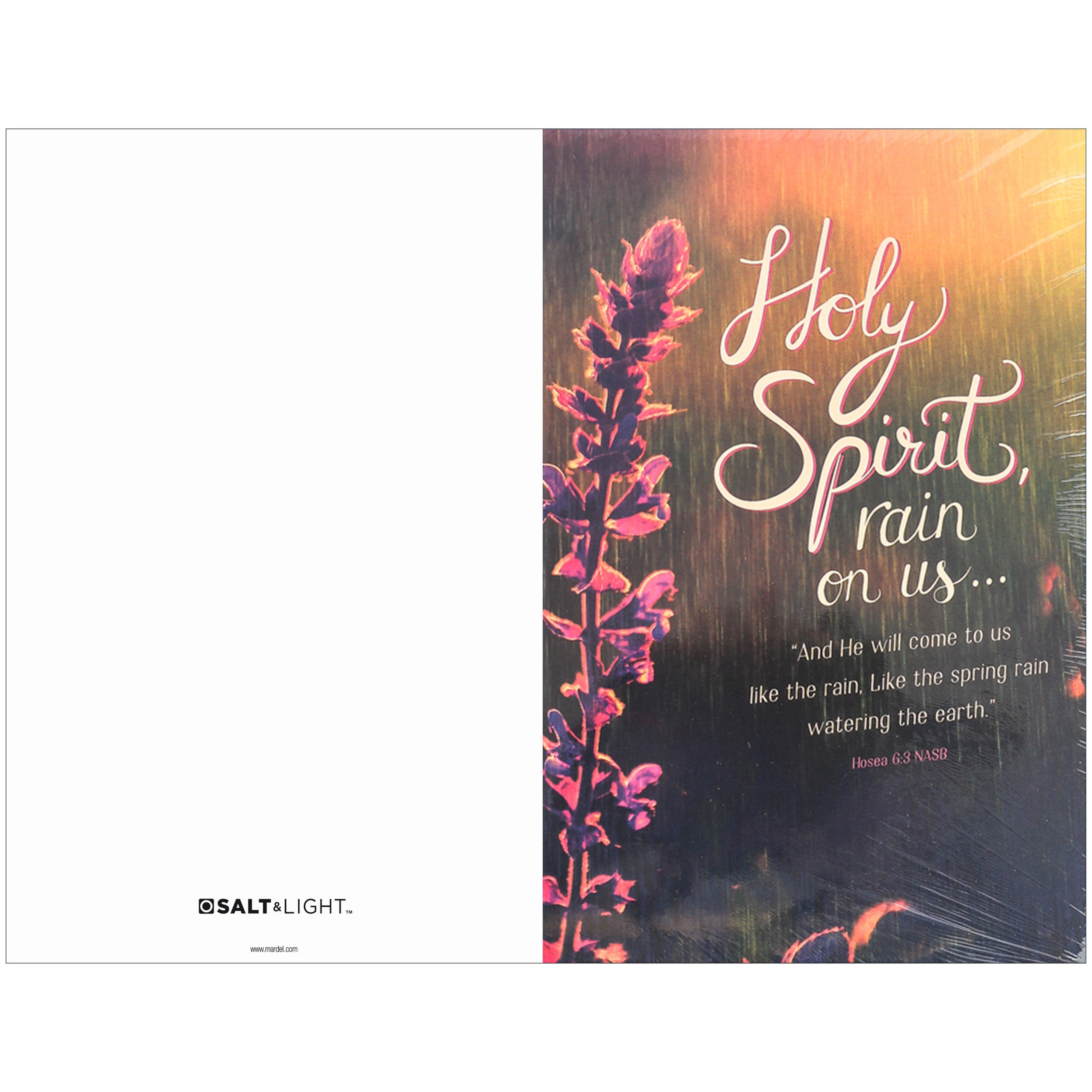 Holy Spirit Rain On Us Church Bulletins, 100 Count | Mardel | 3506714