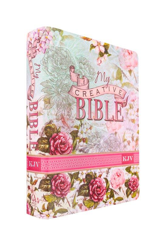 Kjv My Creative Journaling Bible Flexcover Floral Design Mardel