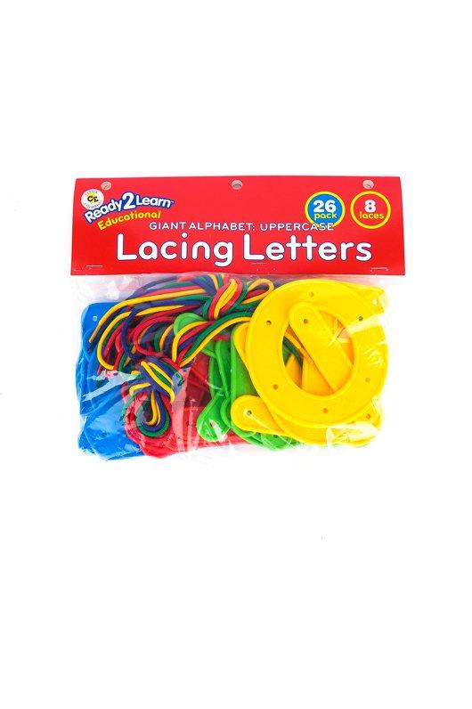 Upper Case Lacing Letters, Assorted, 34 Pieces, Ages 3 & Up | Mardel ...