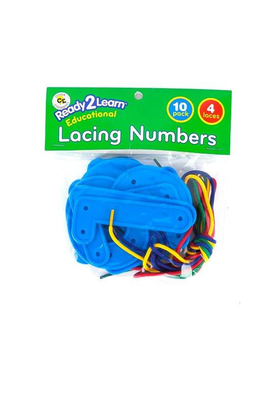 Center Enterprises, Lacing Numbers, Assorted, 4 x 4 Inches,14 Pieces ...