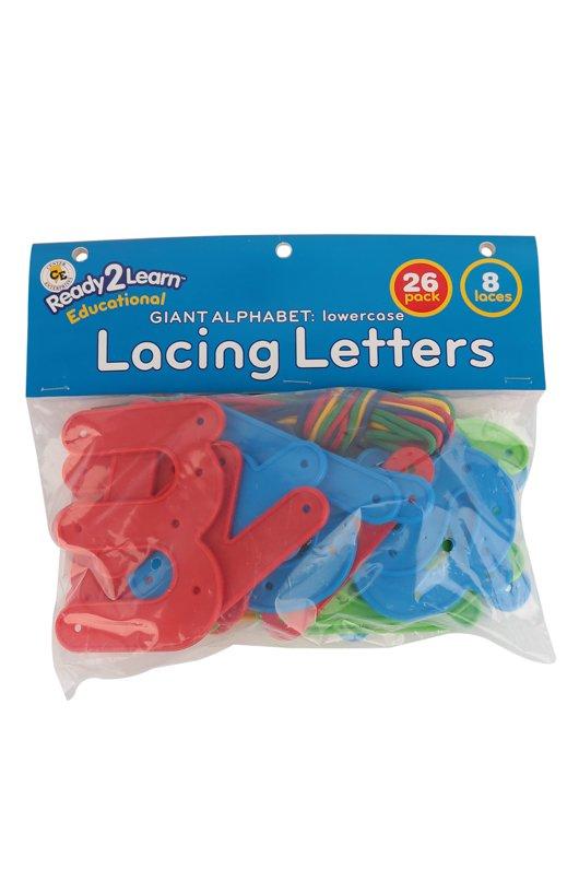 Ready2Learn Lacing Letters Lowercase, 26 Pieces, Ages 3-6 | Mardel ...