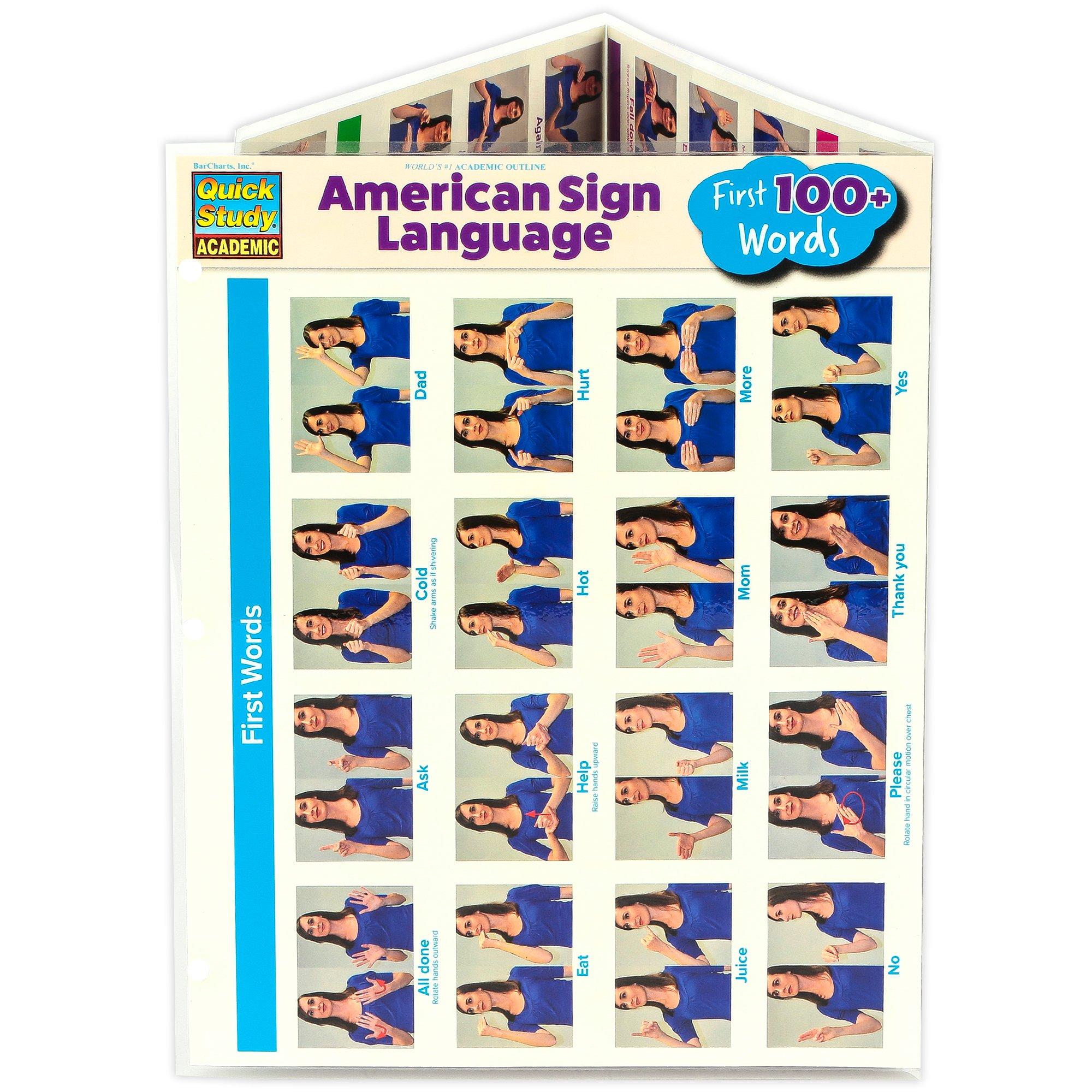 American Sign Language Quick Study Academic Guide | Mardel | 3600152