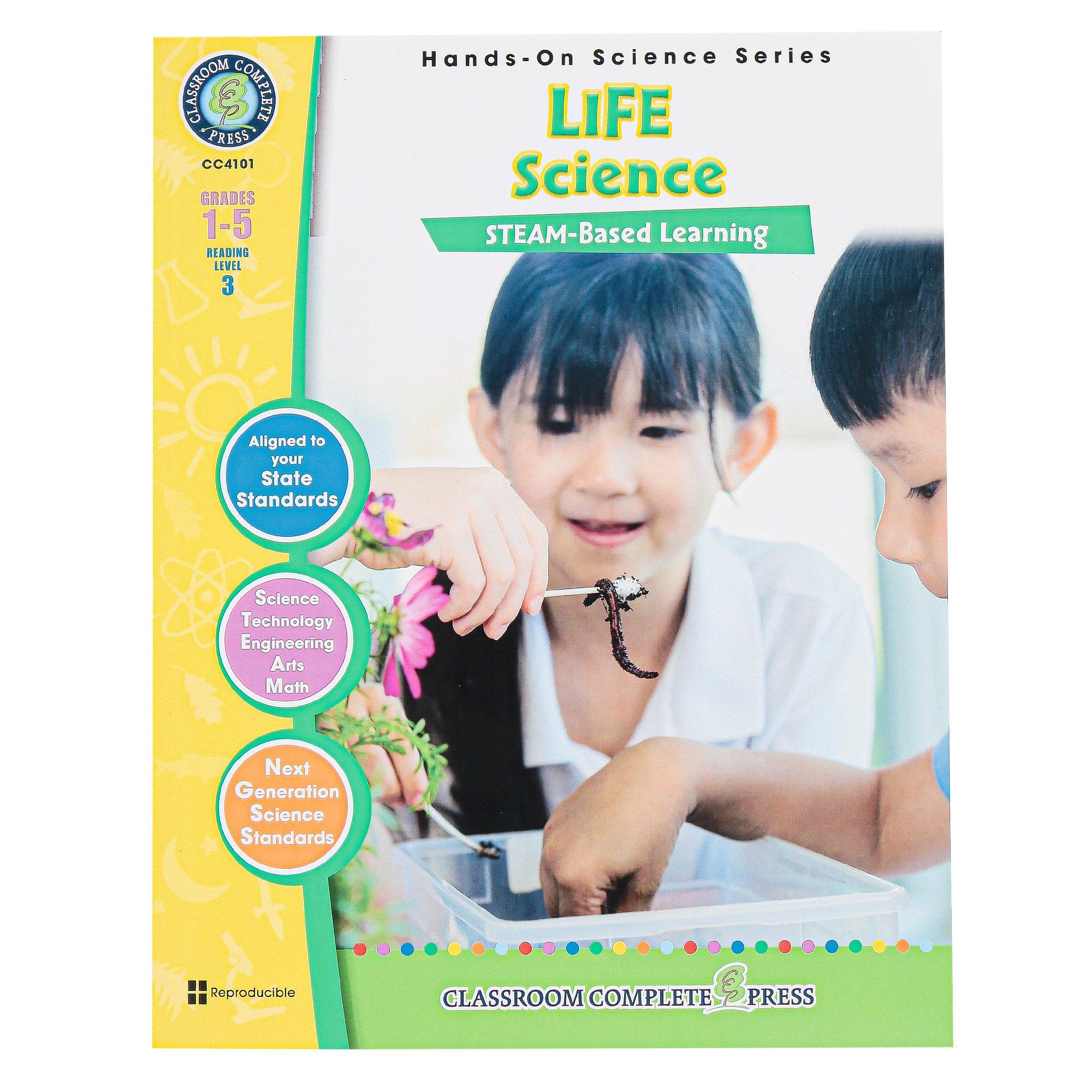 Hands-On Science Series Life Science, 60 Pages, Grades 1-5 | Mardel ...