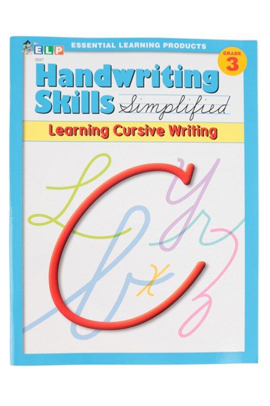 Handwriting Skills Learning Cursive Writing, Grade 3 | Mardel | 3615176