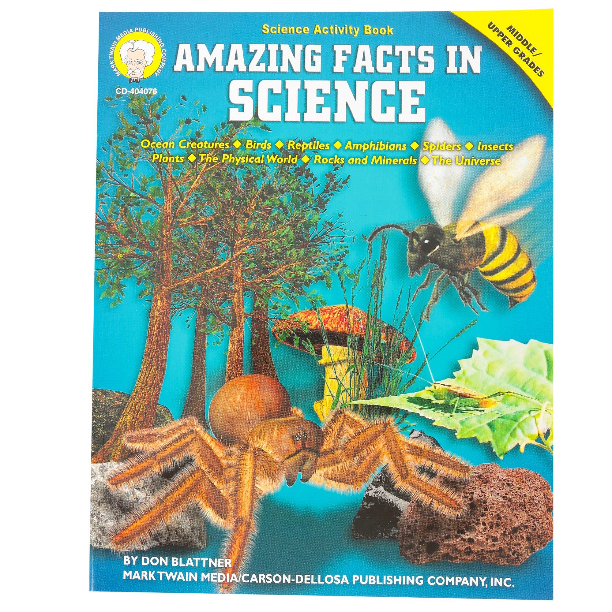 Carson-Dellosa, Amazing Facts In Science Workbook, 124 Pages, Gr 6-12 ...